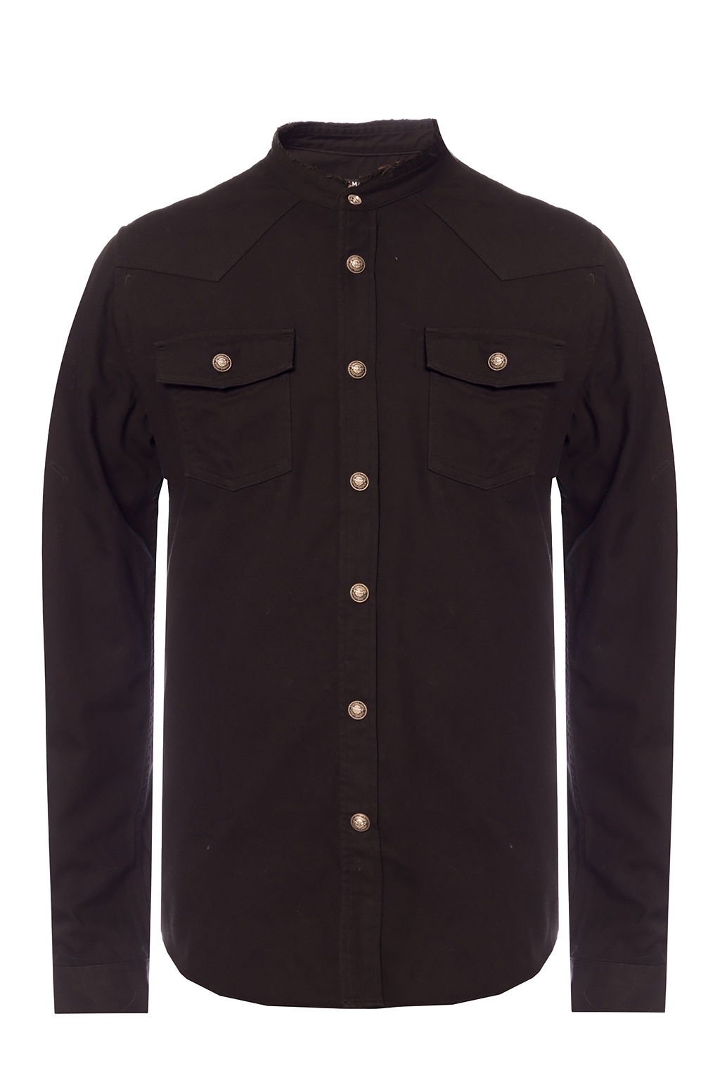 Balmain MEN T-SHIRTS LONG SLEEVE - Denim shirt Balmain Balmain MEN T-SHIRTS LONG SLEEVE - Denim shirt Balmain